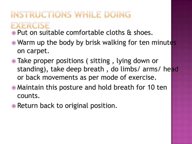 Recommended antenatal &post natal exercises | PPT