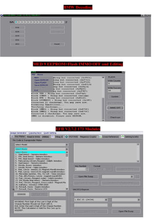 Recommended immo+ key data gen software | PDF