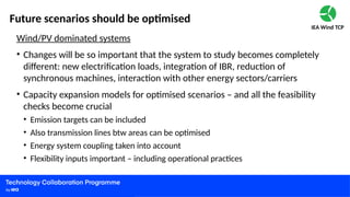 Recommended Practices for system studies with high shares of wind and ...