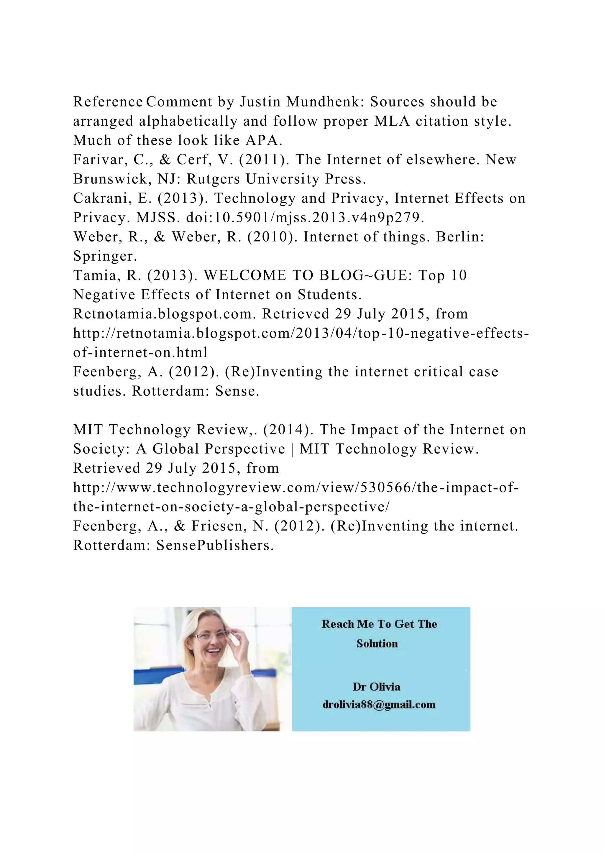 Recommended Resources Articles Galenson, D. W. (2002). .docx