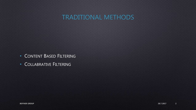 Recommendation Systems | PPT