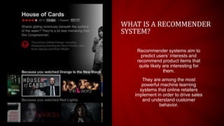 Movie Recommender system | PPTX