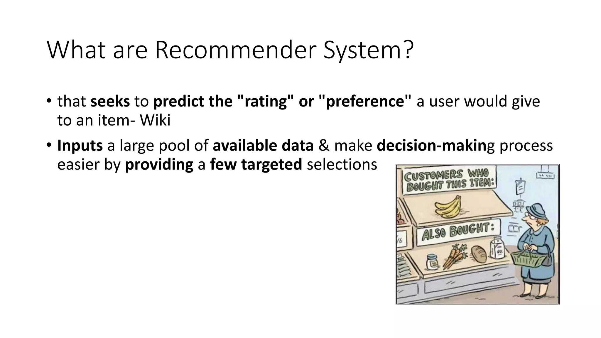 Recommender System Using AZURE ML | PPTX