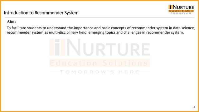 Recommender System _Module 1_Introduction to Recommender System.pptx