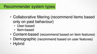 Recommender systems | PPT