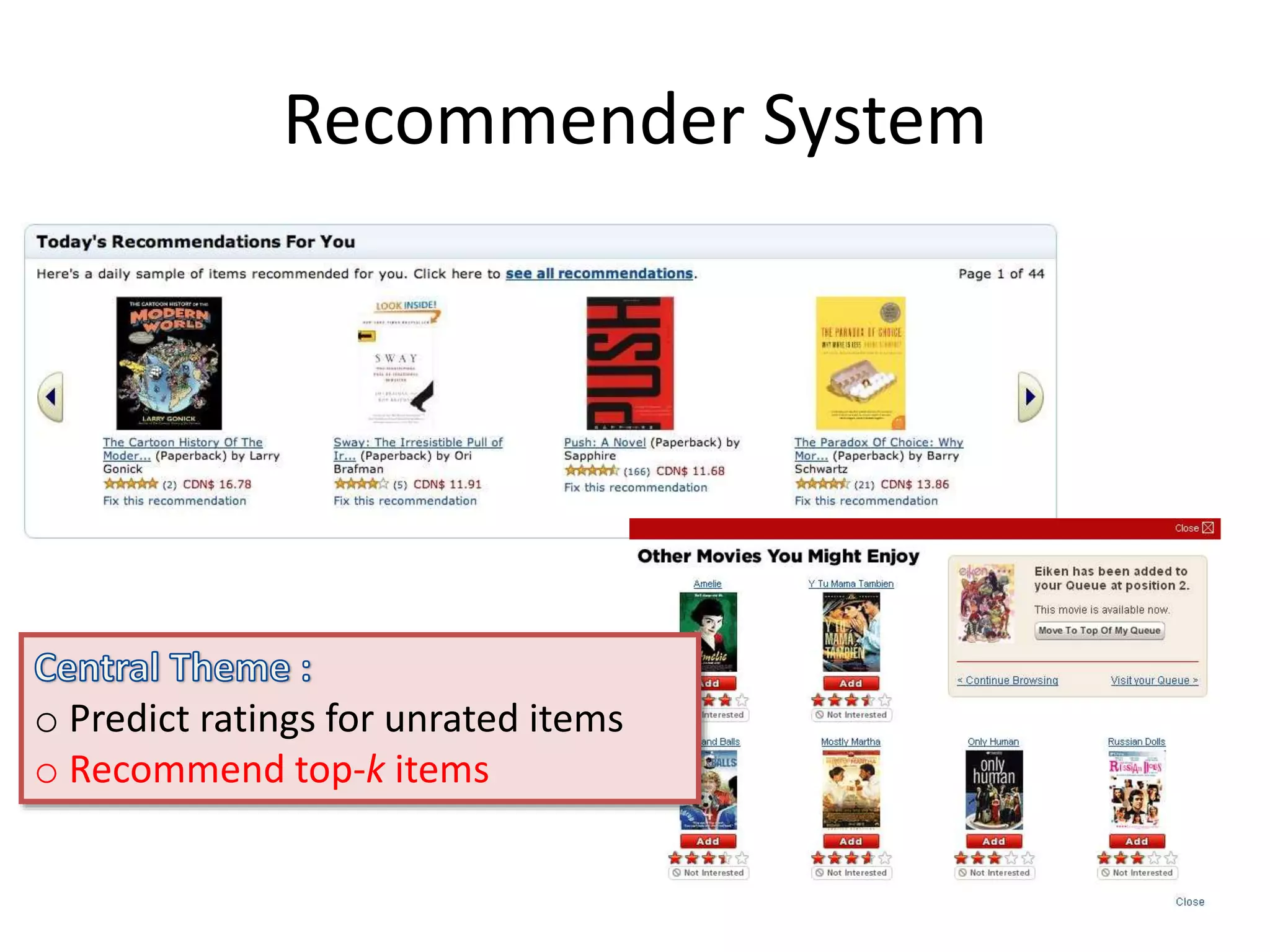 Recommender Systems.pptx | Computing | Technology & Computing