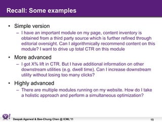 Recommender Systems Tutorial (Part 4) -- Challenges | PPT | Computer Software and Applications ...