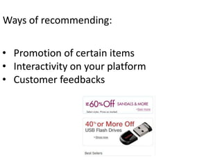 Recommender Systems Explained | PPTX