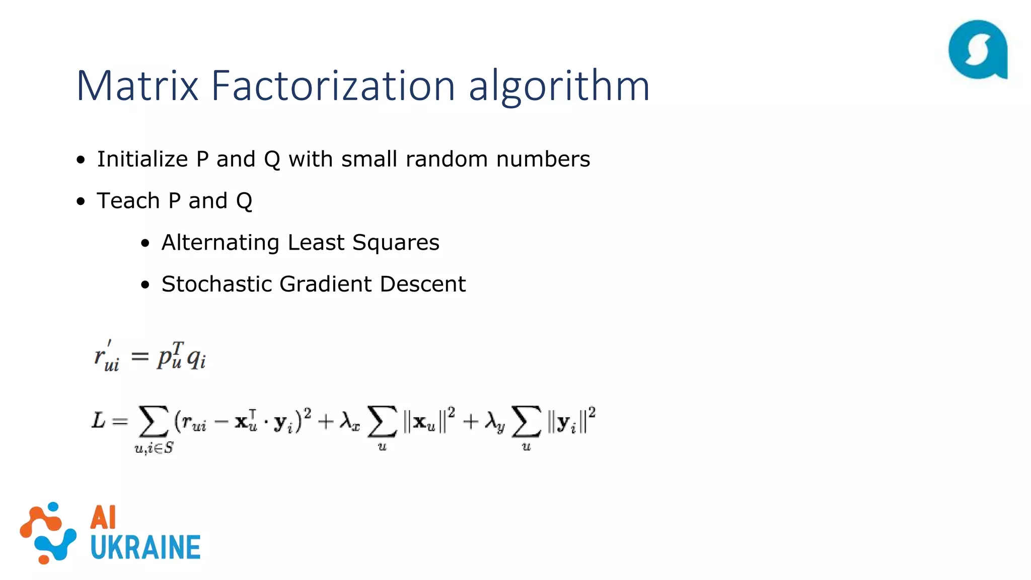 Recommender systems for E-commerce | PPTX