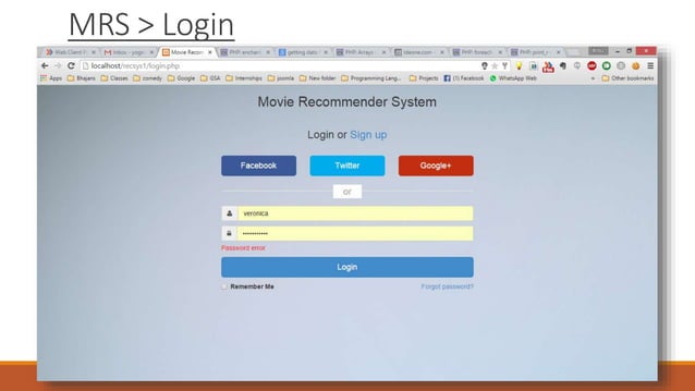 Recommender Systems Using Collaborative Filtering Pptx Web Development Internet