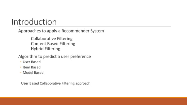 Recommender Systems Using Collaborative Filtering Pptx Web