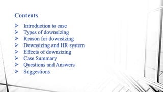 Downsizing in an Organization | PPT