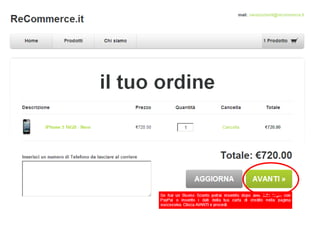 Recommerce buoni | PPT