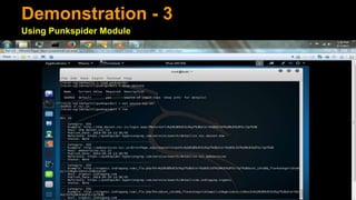 OSINT Tool - Reconnaissance with Recon-ng | PPTX