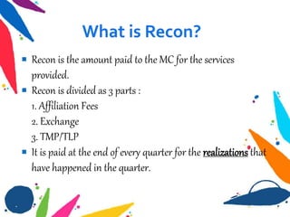 Recon Model | PPT