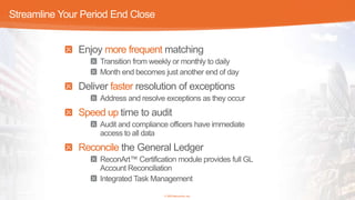 ReconArt Total Reconciliation Lifecycle - Introduction & Overview | PPT
