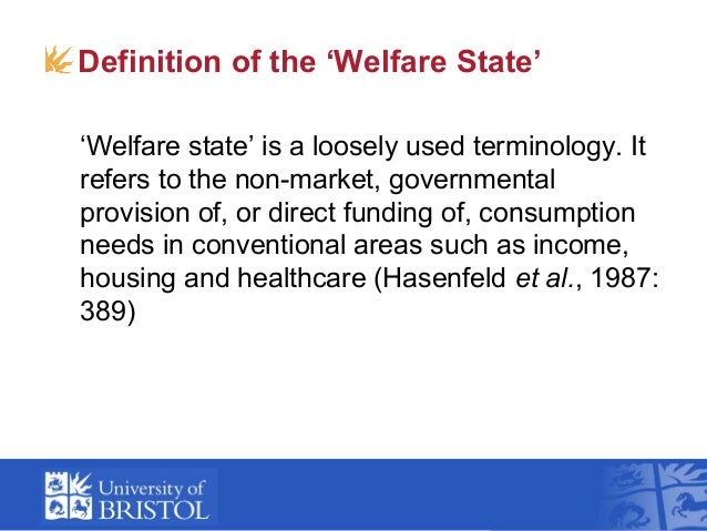 Reconceptualising the Welfare State Model: The Rise of a ‘Selective W…