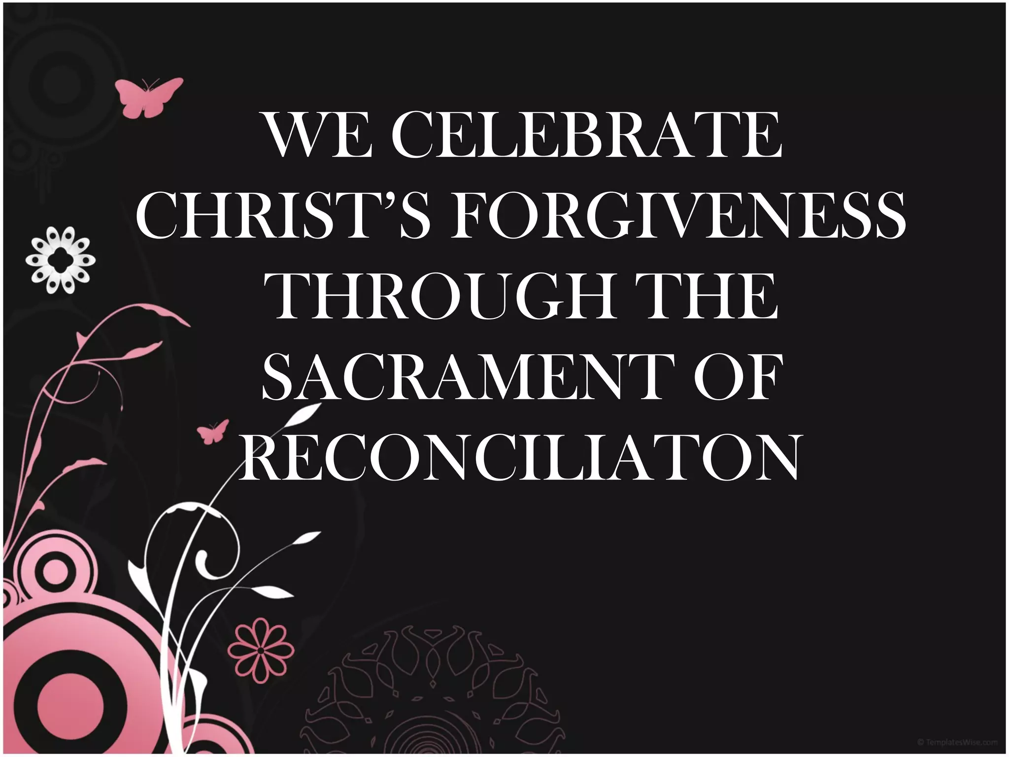 Reconciliation | PPT