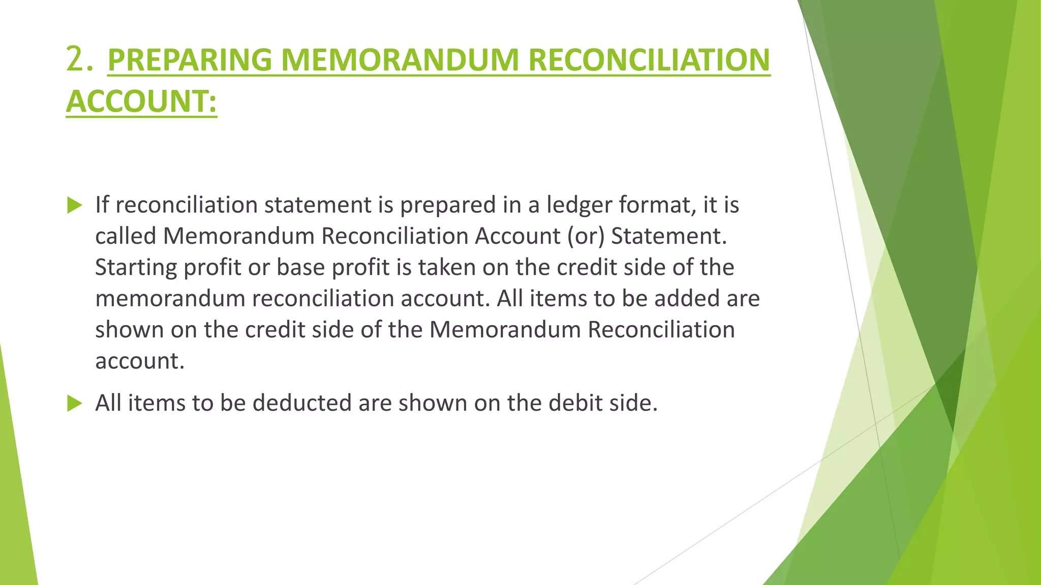 Reconciliation of cost and financial accounts | PPTX