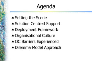 Reconciling Oc Dilemmas The 4th International Connference On Knowledge ...