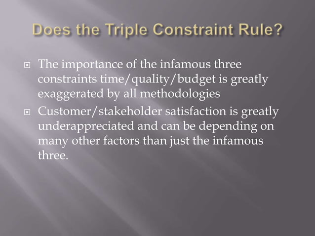 Project Management Theory and Practice | PPTX | Construction Industry ...