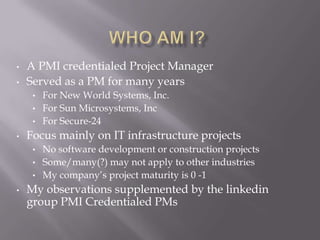 Project Management Theory and Practice | PPTX