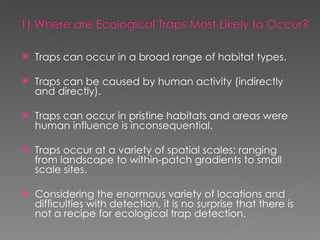 Ecological Traps_Battin | PPT