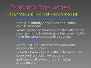 Ecological Traps_Battin | PPT