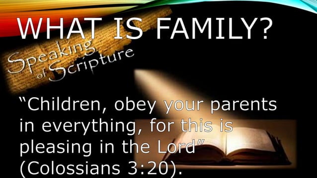 Recollection on Family Relationship | PPTX | Christianity | Religion ...