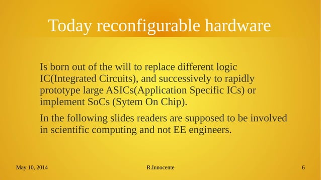 FPGA/Reconfigurable computing (HPRC) | PDF | Programming Languages ...