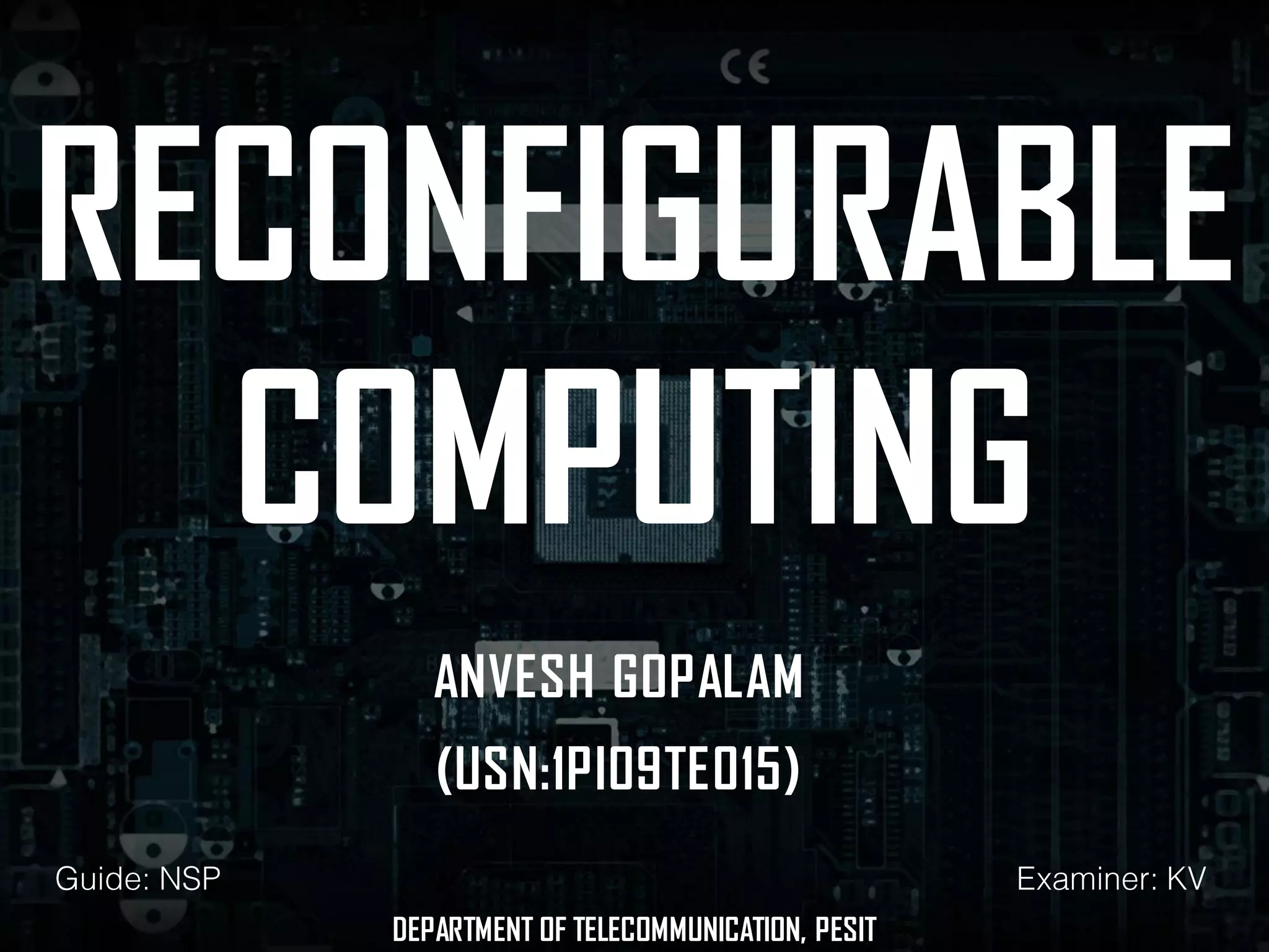 Reconfigurable Computing Pdf Computing Technology And Computing 0667