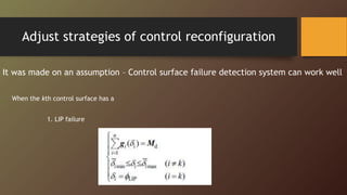 Reconfigurable flight control design for combat flying | PPT