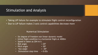Reconfigurable flight control design for combat flying | PPT