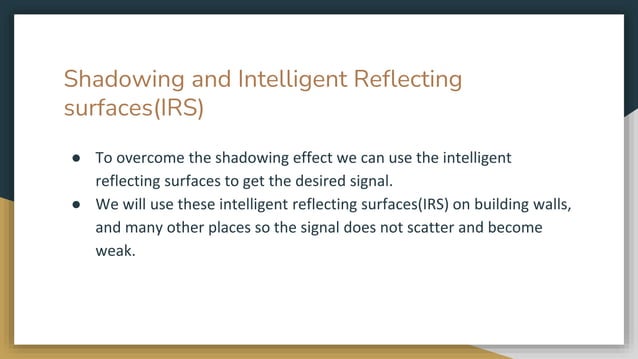 Reconfigurable Intelligent Surface or Intelligent Reflecting Surfaces ...