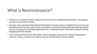 Reconnaissance | PPT