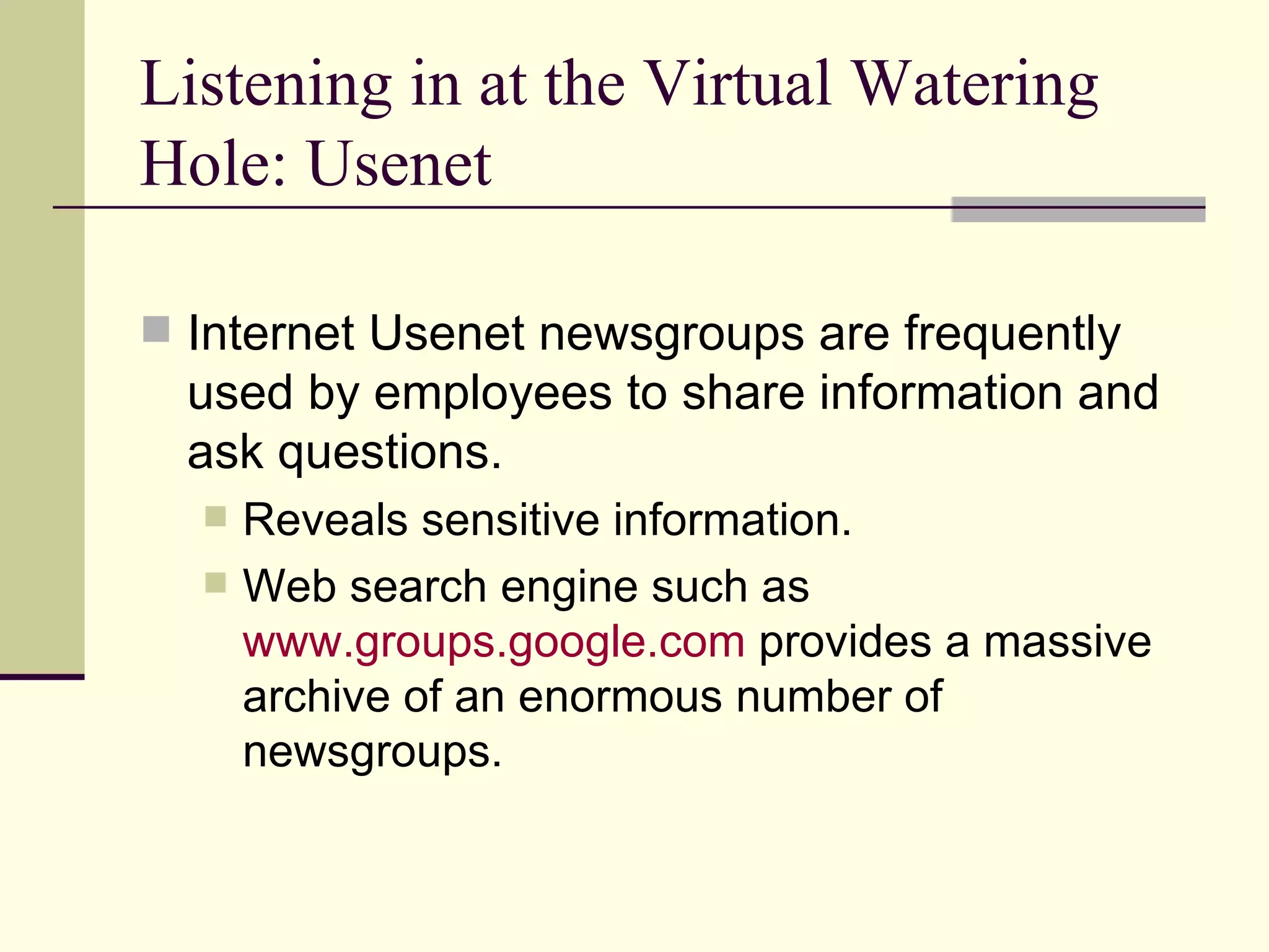 Reconnaissance & Scanning | PPT