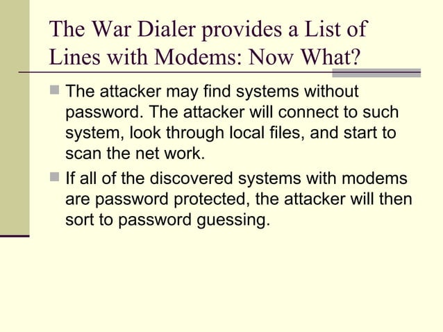 Reconnaissance & Scanning | PPT