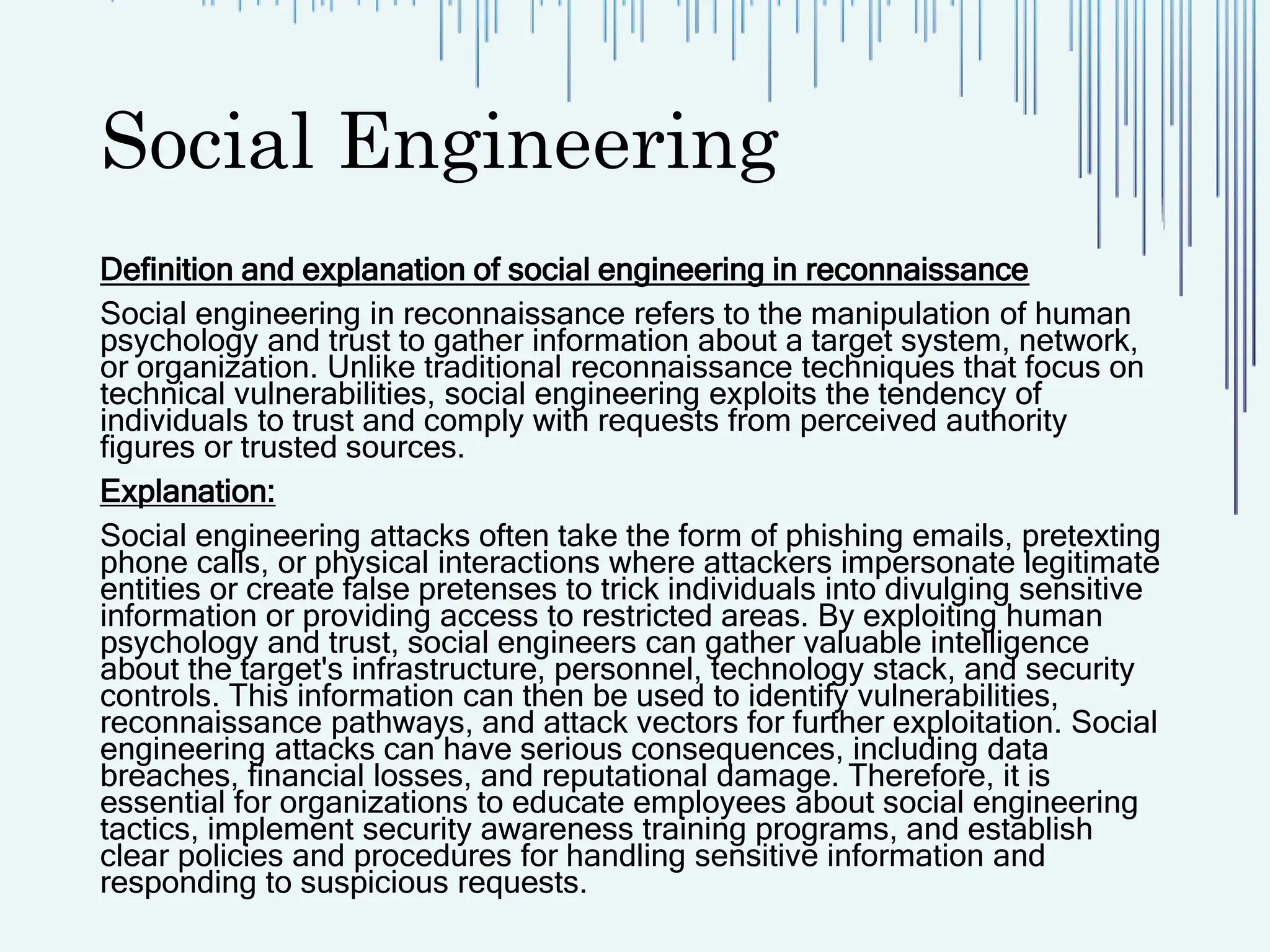 Cyber Security Project Presentation: Unveiling Reconnaissance Tools and ...