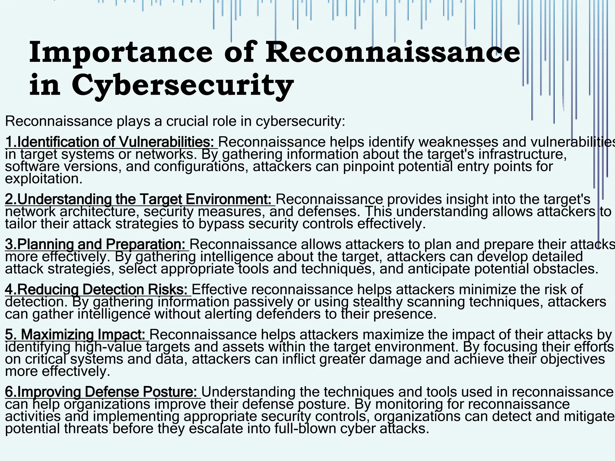 Cyber Security Project Presentation: Unveiling Reconnaissance Tools and ...