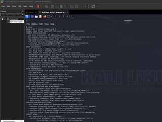 Cyber Security Project Presentation: Unveiling Reconnaissance Tools and ...