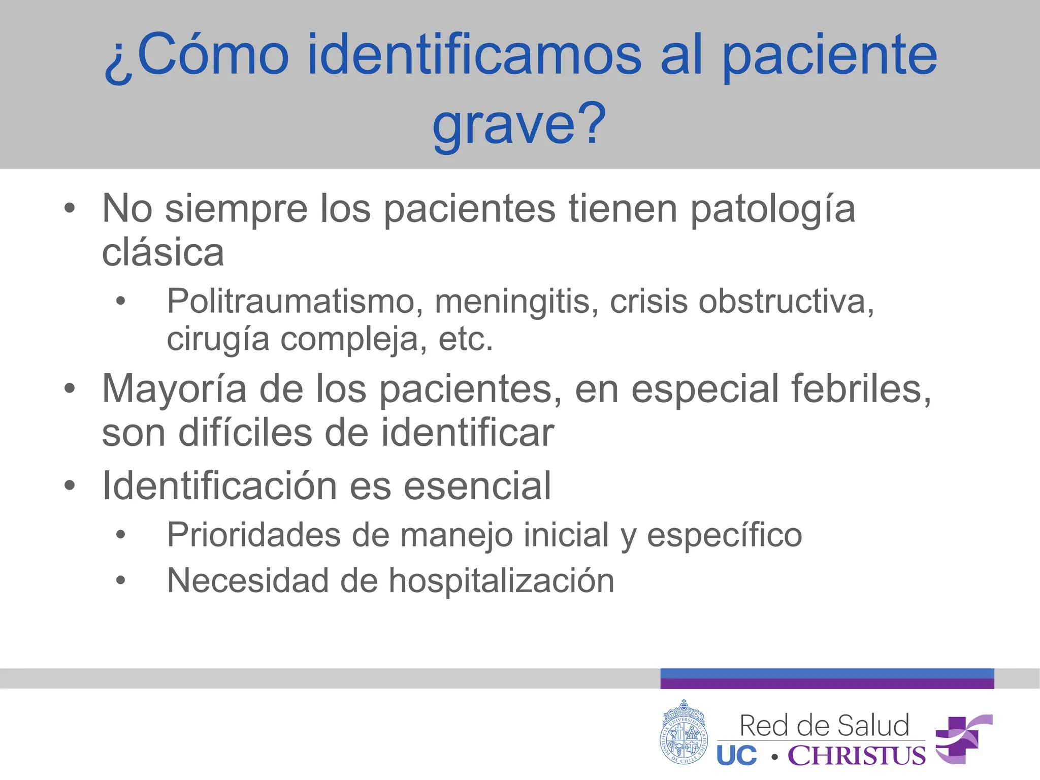 Reconocimiento del Paciente Grave - RCP 1 | PPT
