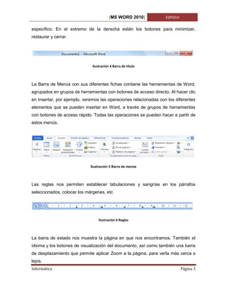 Reconocimiento del ambiente de trabajo | PDF