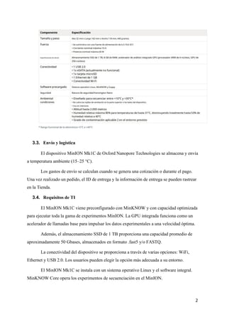 Reconocimiento del Secuenciador de nanoporos (Nanopore sequencing ...