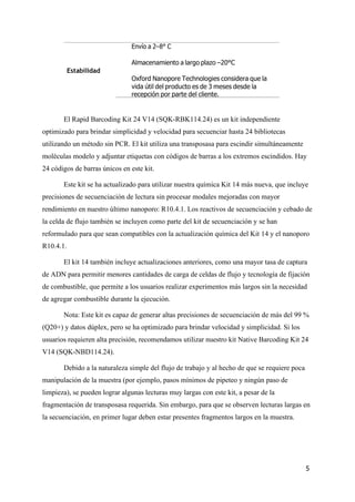 Reconocimiento del Secuenciador de nanoporos (Nanopore sequencing ...