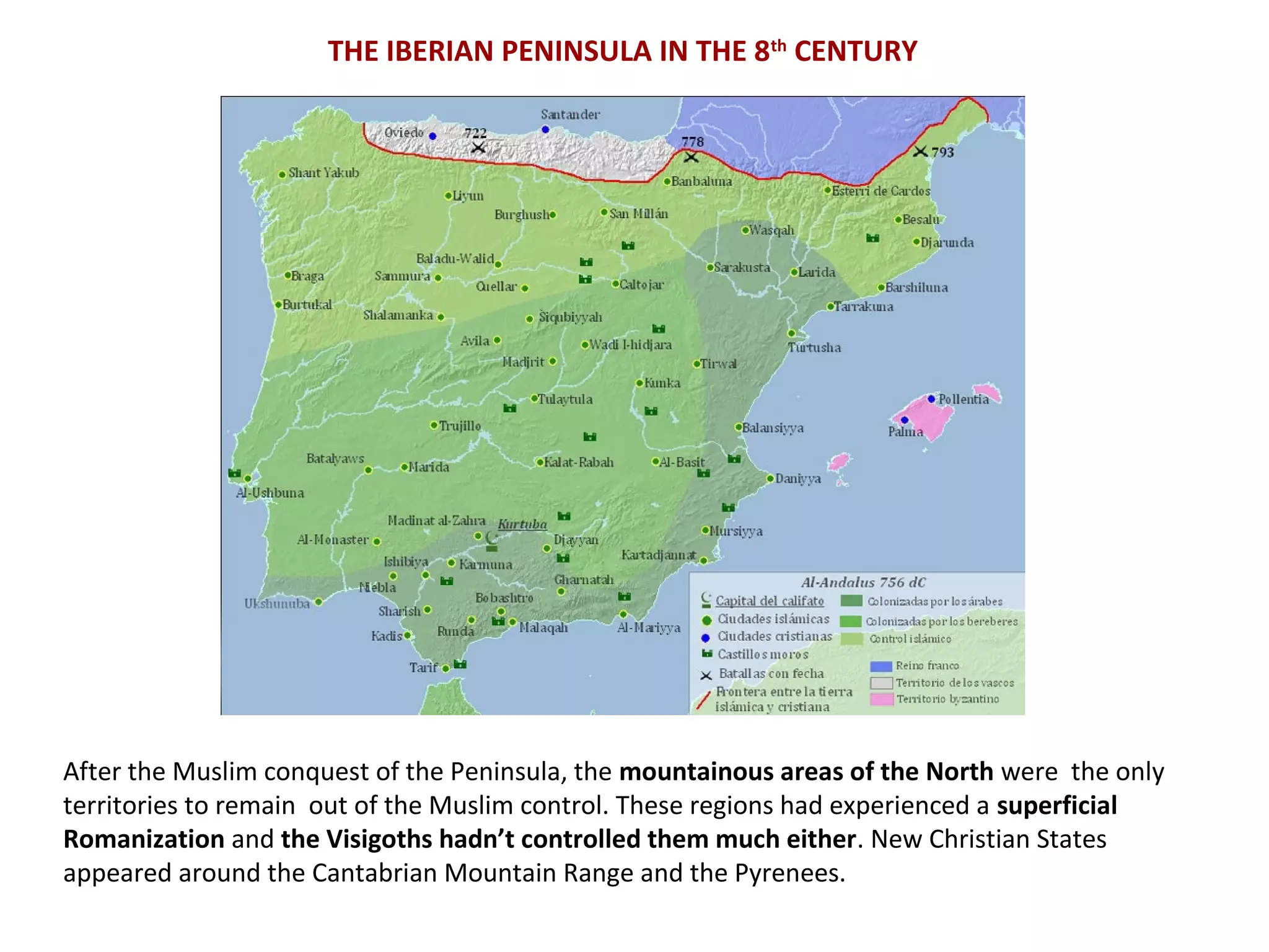 The Christian kingdoms and the "Reconquest" | PPT