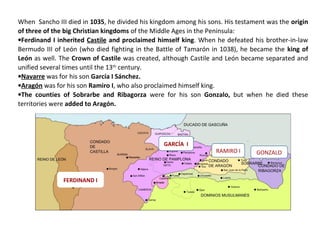 The Christian kingdoms and the "Reconquest" | PPT