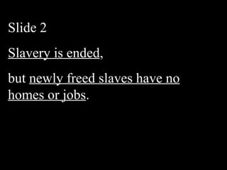 Reconstruction Slideshow | PPT