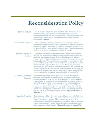Reconsideration policy | DOCX