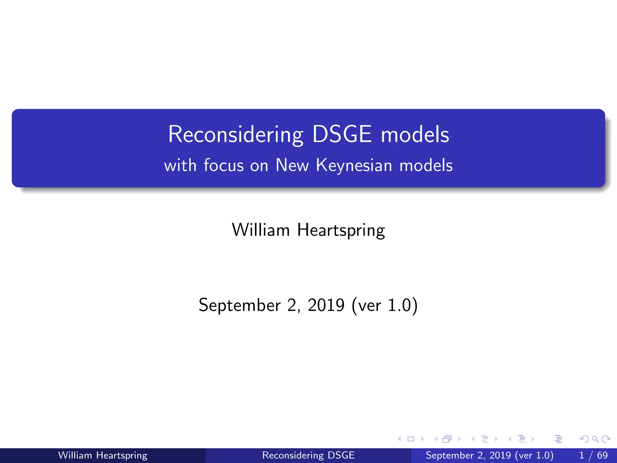 Reconsidering DSGE models | PDF