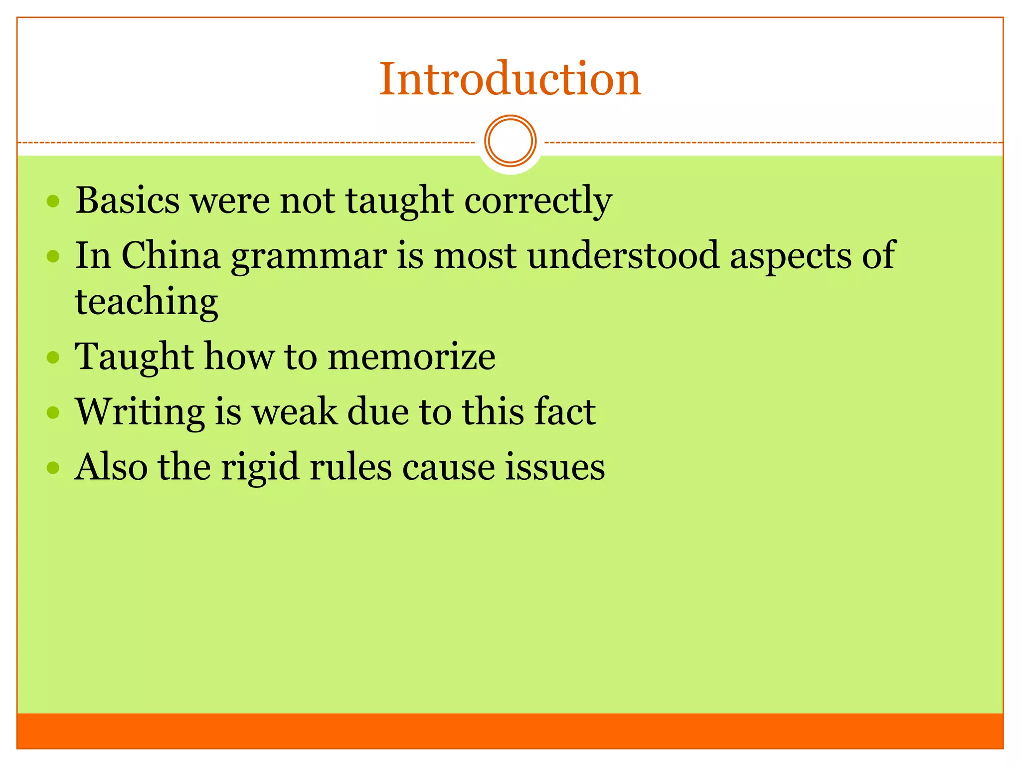 Reconsidering english grammar for improving non english majors’ | PPTX ...